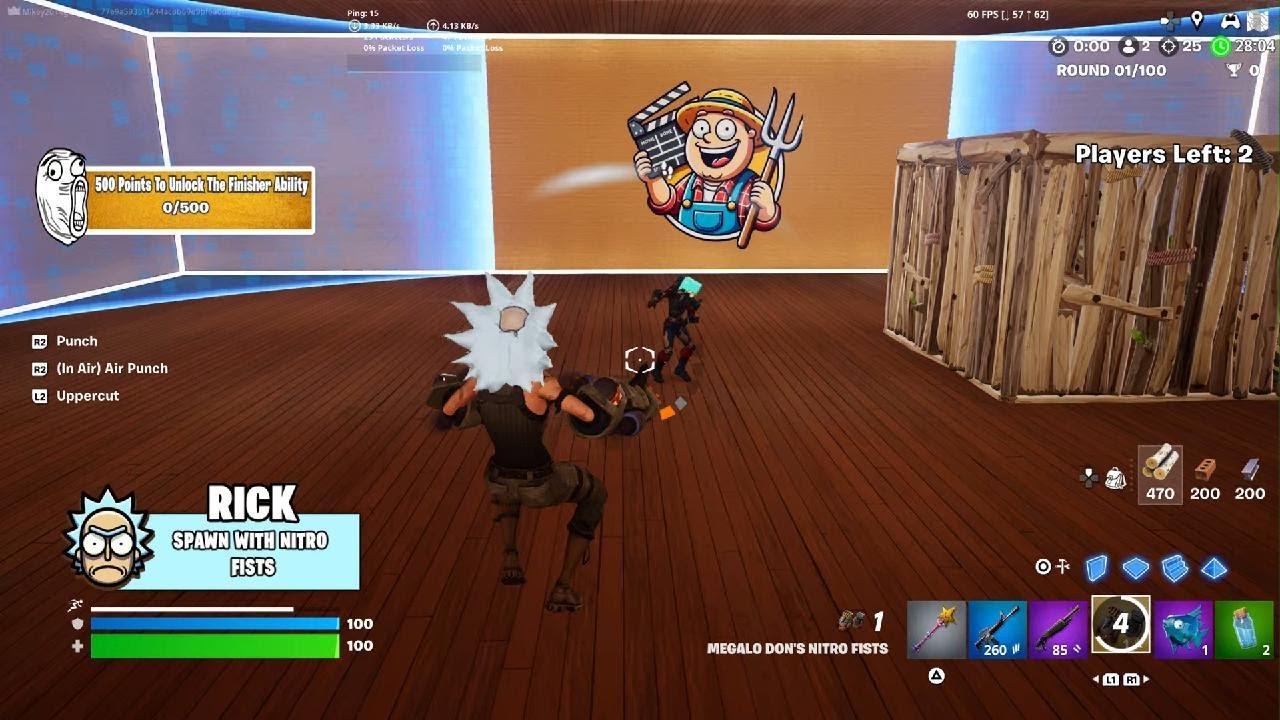 One shot sword vs Nitro fist - YouTube