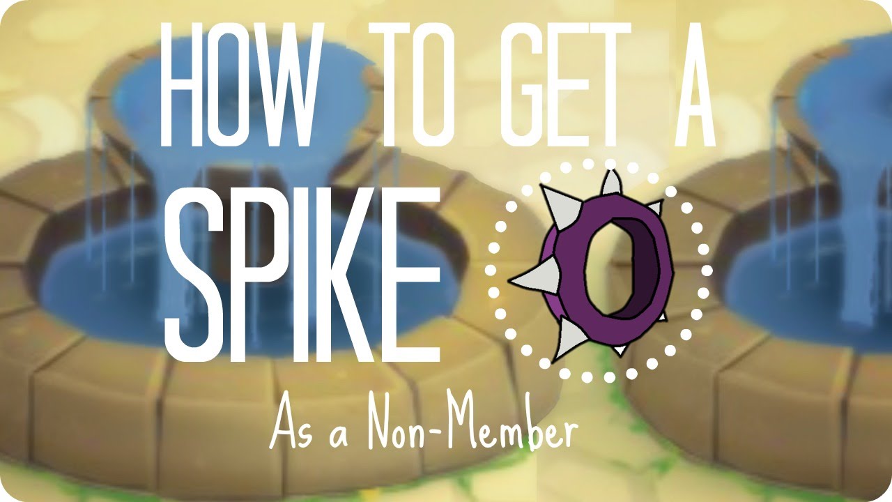 Animal Jam | HOW TO GET A SPIKE AS NON-MEMBER (2016)• - YouTube