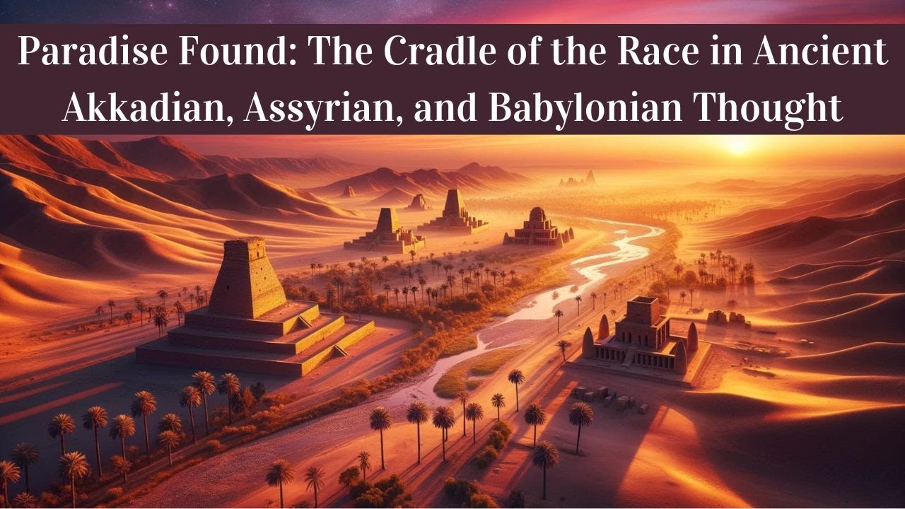 Paradise Found: The Cradle of the Race in Ancient Akkadian, Assyrian ...