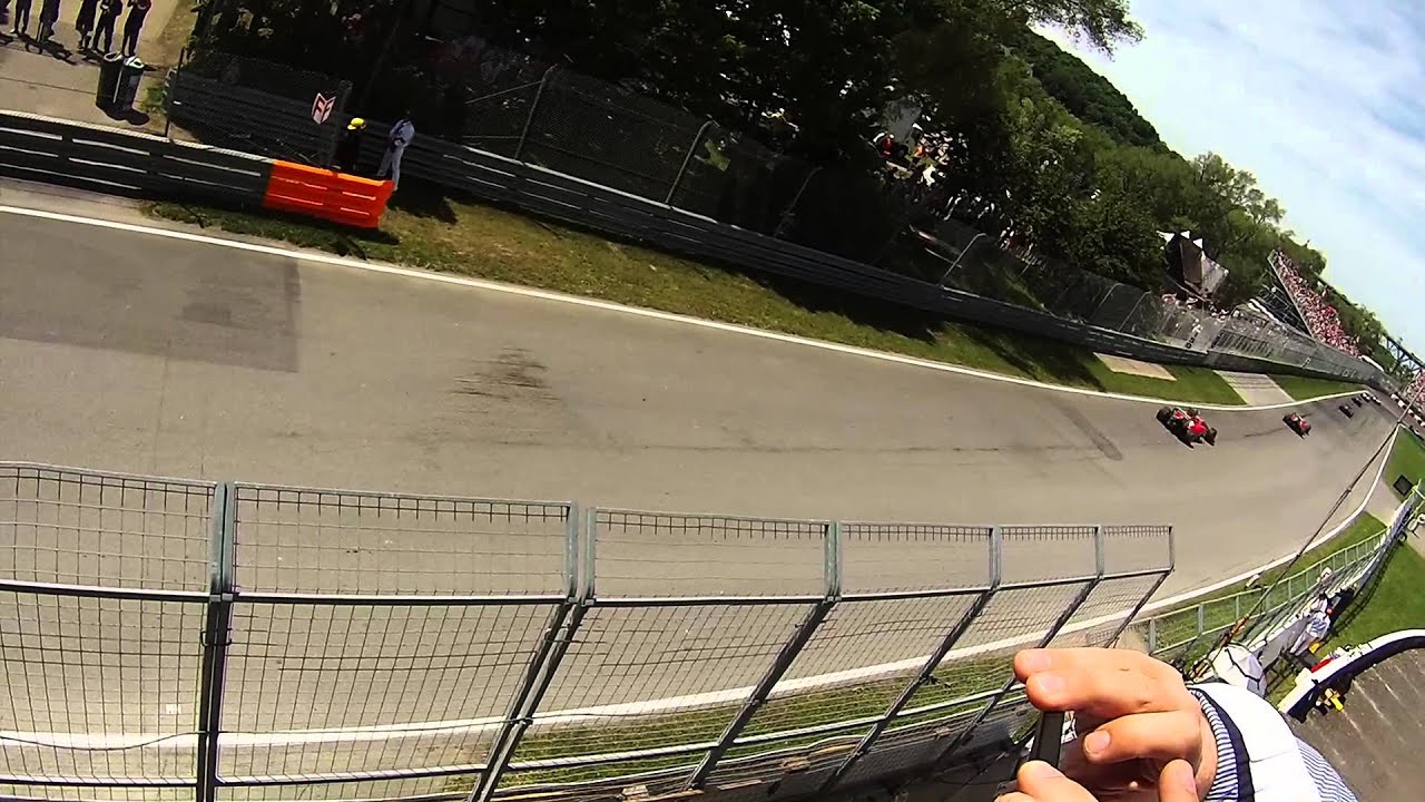 F1 Race Start Montreal GP 2014 Grandstand 34 - YouTube