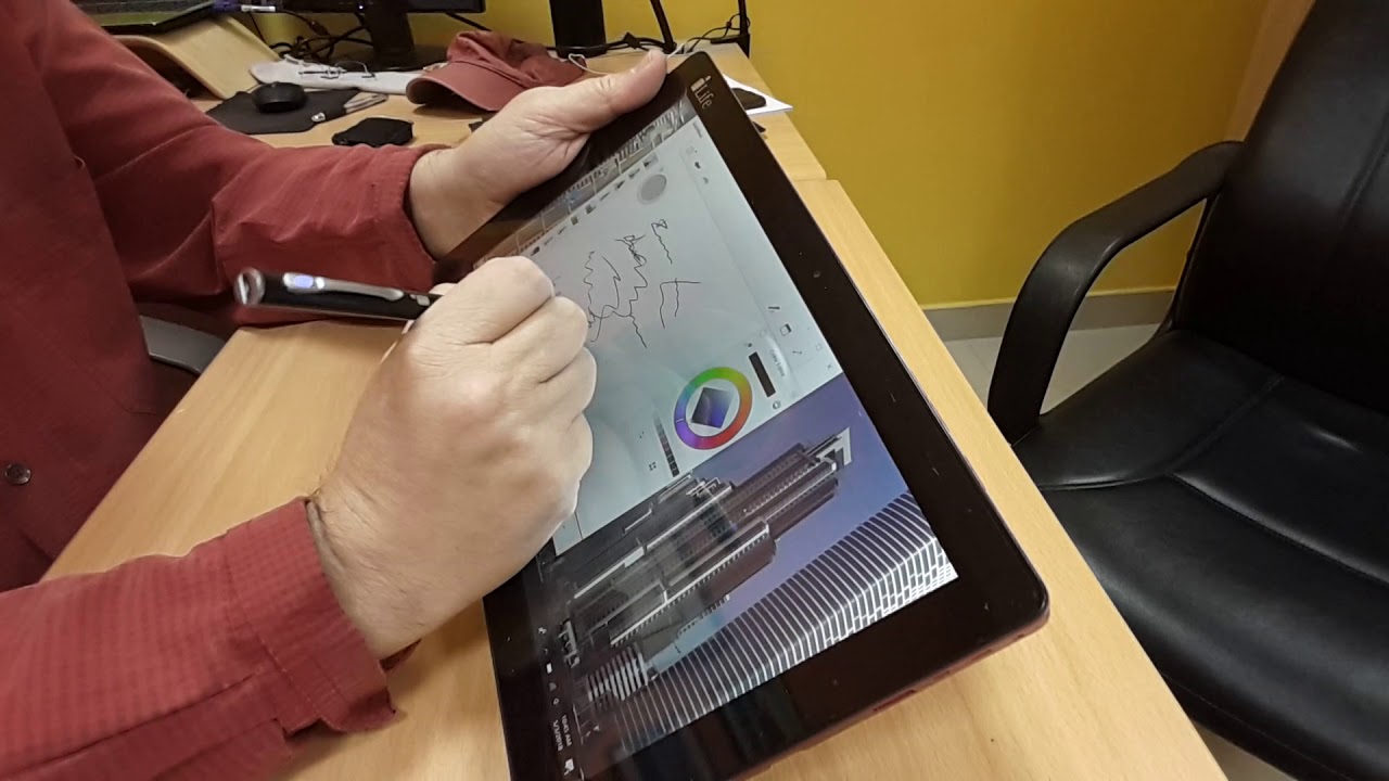 Zed book 2 stylus touch pen - YouTube