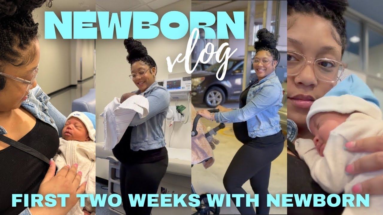 POSTPARTUM VLOG: NEWBORN BABY FIRST DOCTOR APPOINTMENT & MY LACTATION ...