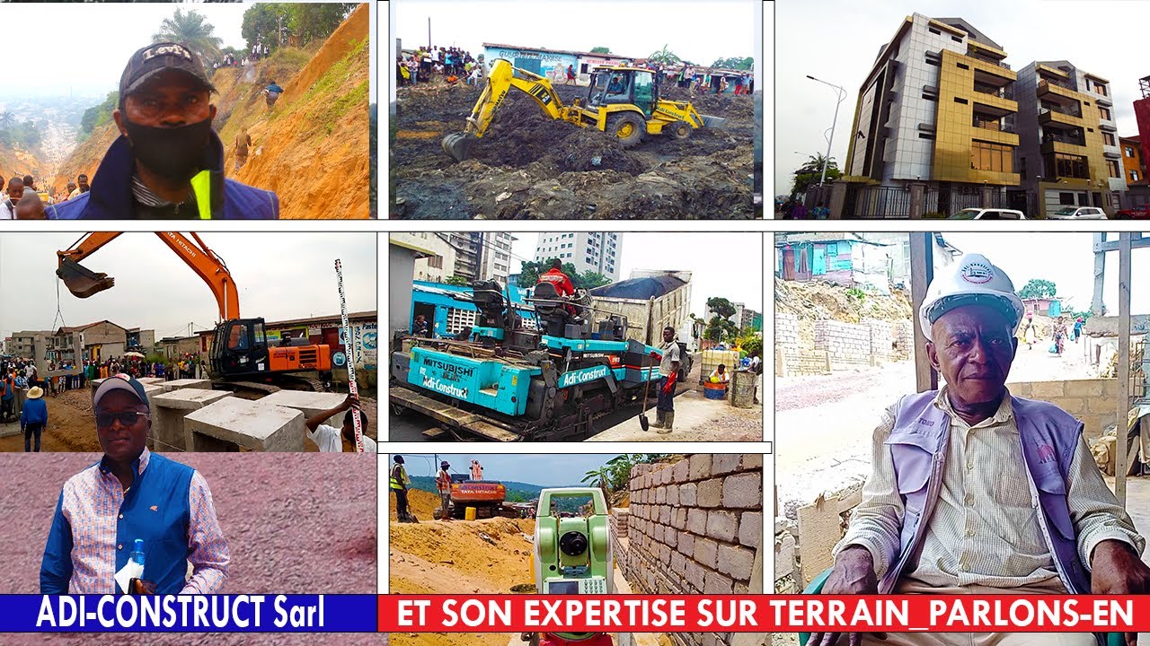 🦺 ADI-CONSTRUCT SARL ET SON EXPERTISE SUR TERRAIN_PARLONS-EN - YouTube