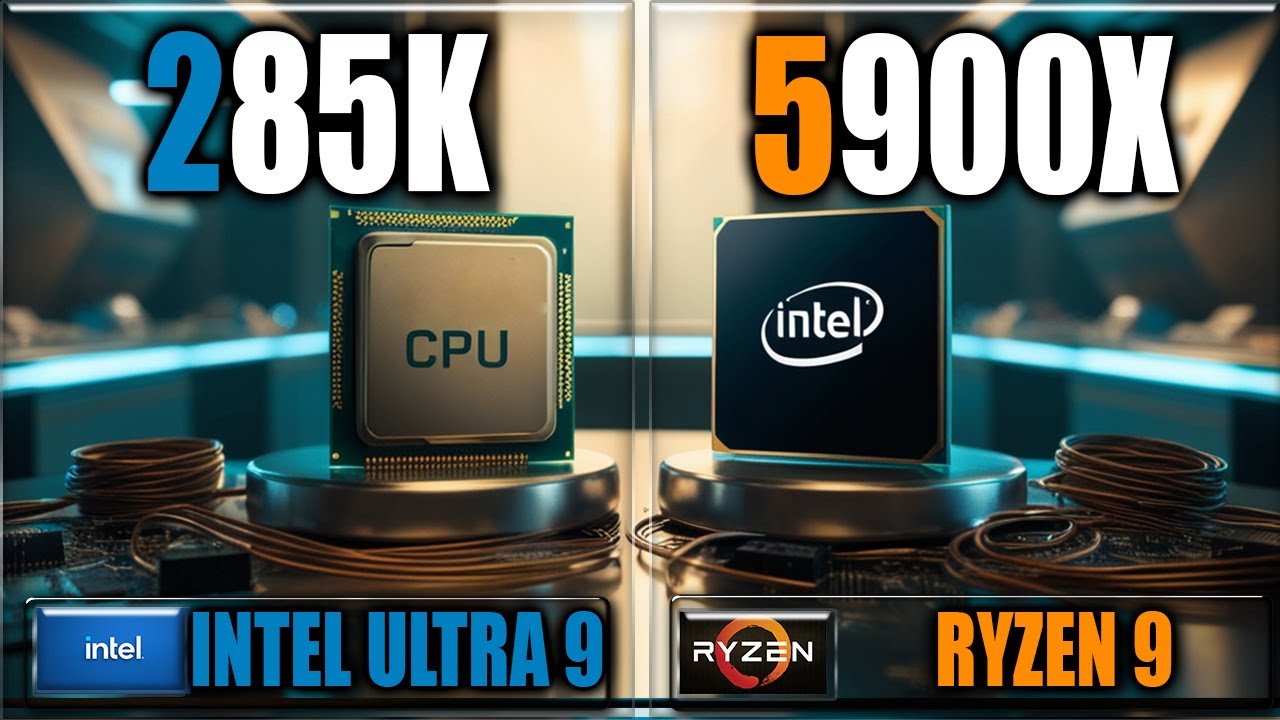 285K vs 5900X Gaming Benchmarks / Applications Tests - YouTube