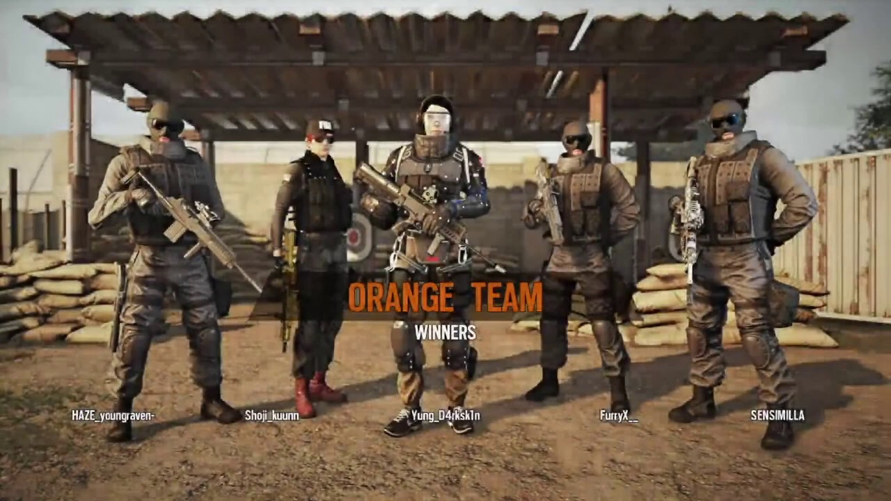 Tom Clancy's Rainbow Six Siege | Oregon - Secure Area Win! - YouTube