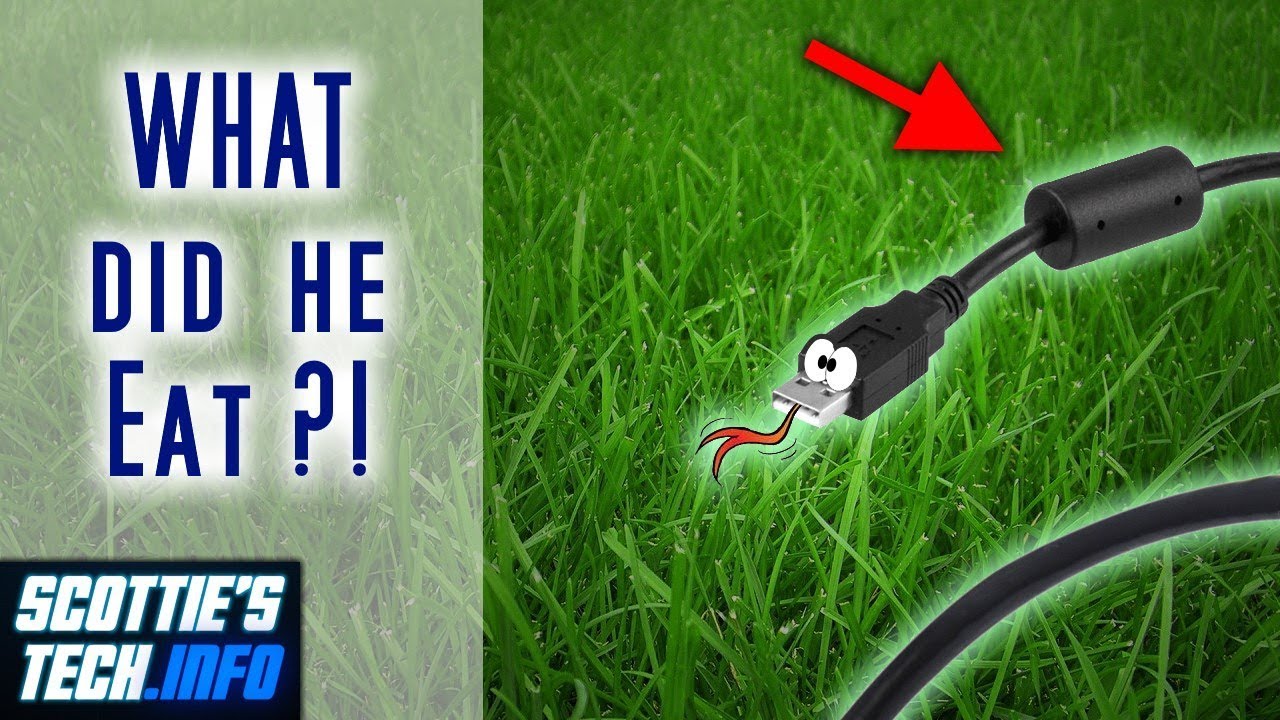 Ferrite: Those magic thingies at the end of your cables - YouTube