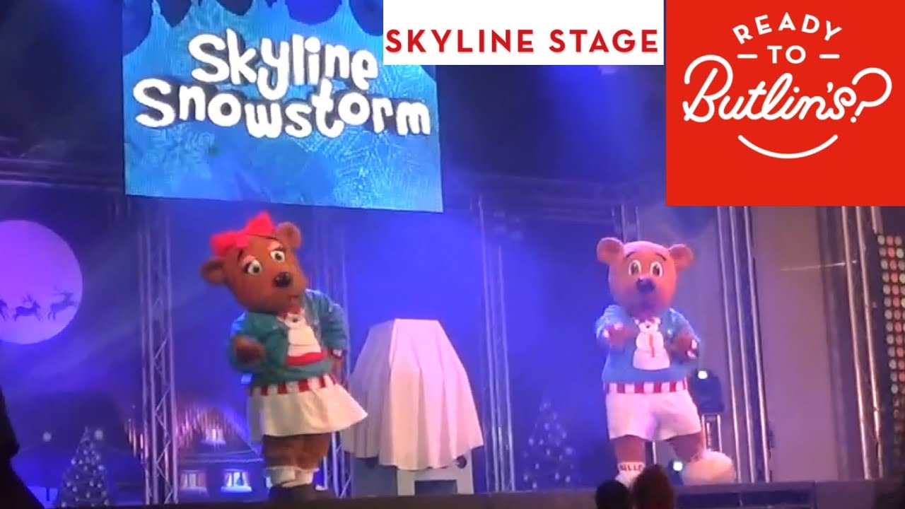 Skyline Snowstorm / Butlins Minehead / December 2022 - YouTube