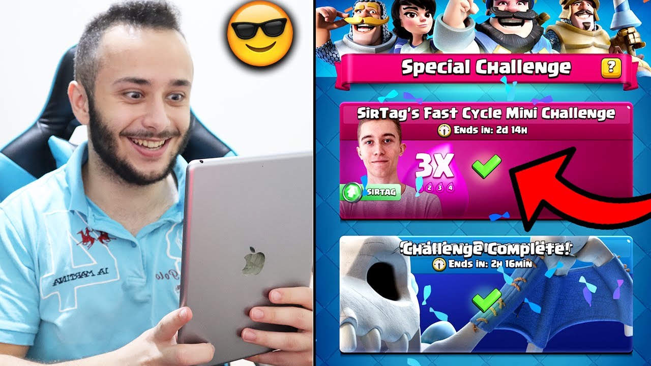 Clash Royale SirTag's Challenge | 🔥 تحدي كتير مسلي وسريع بكلاش رويال ...