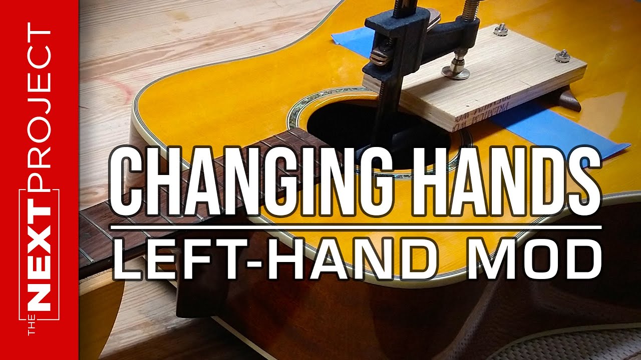 Acoustic Guitar Repair Mod Project - YouTube