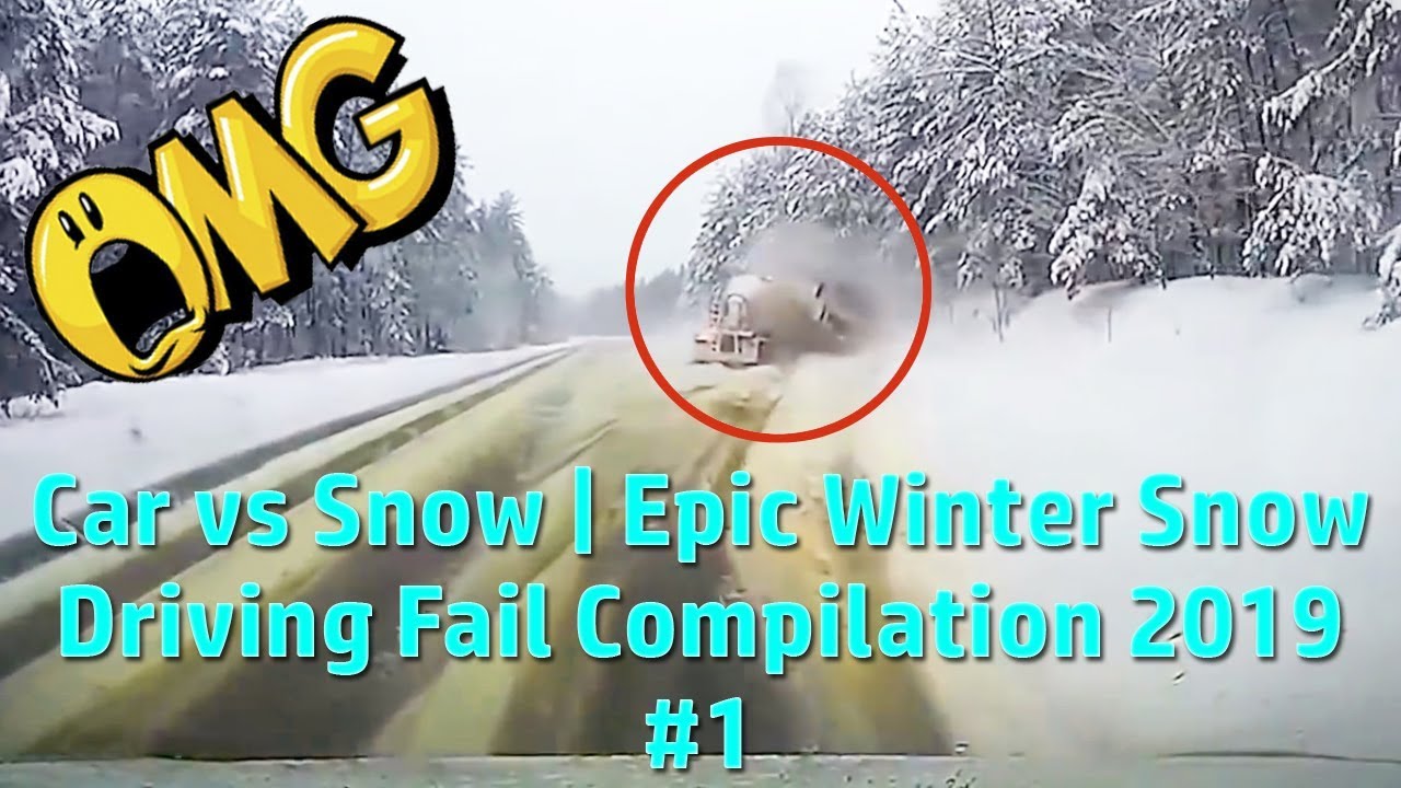 Car vs Snow | Epic Winter Snow Driving Fail Compilation 2019 #1 - YouTube