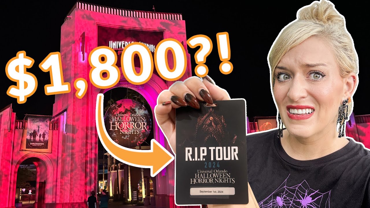 We Spent $1800(!!) On Halloween Horror Nights Tours At Universal ...