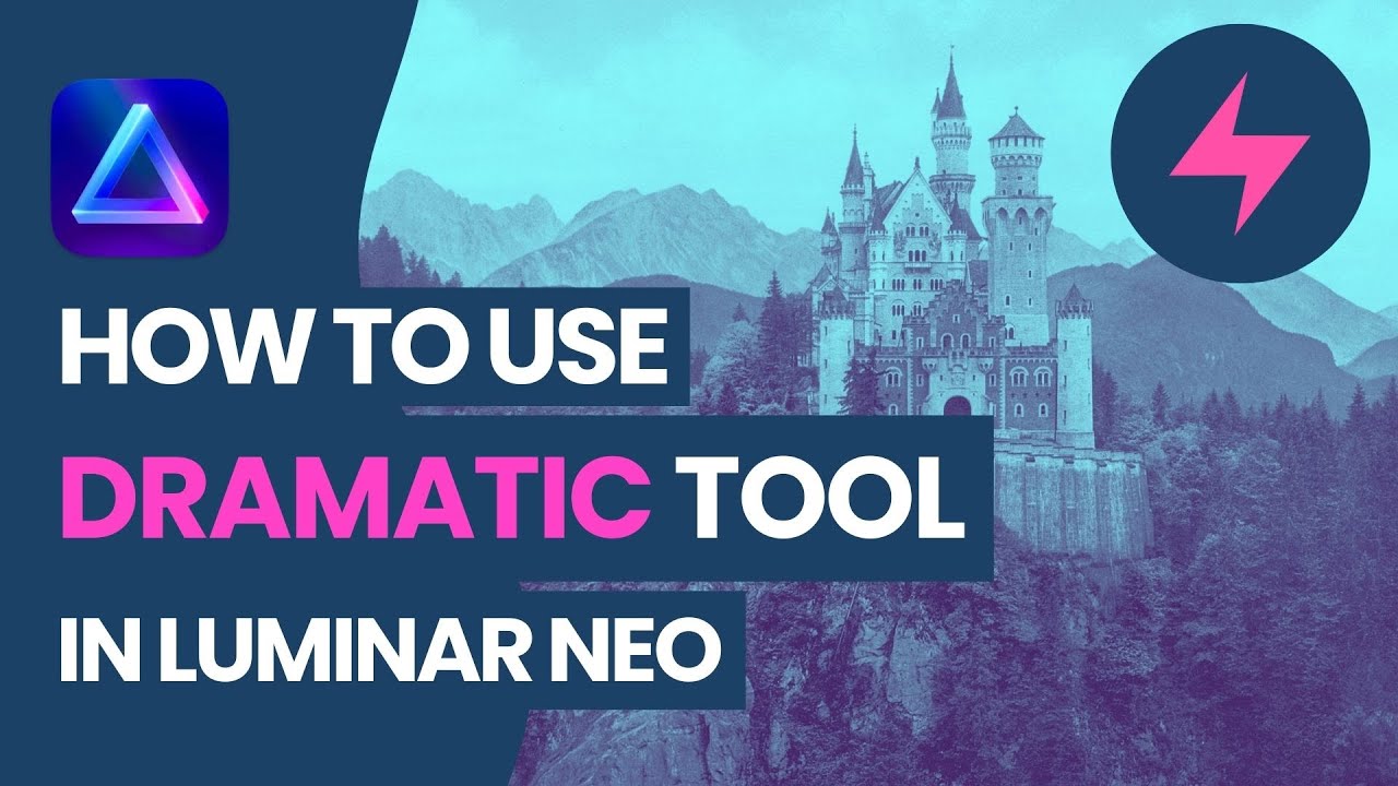 Luminar NEO: How to use the Dramatic Tool - YouTube