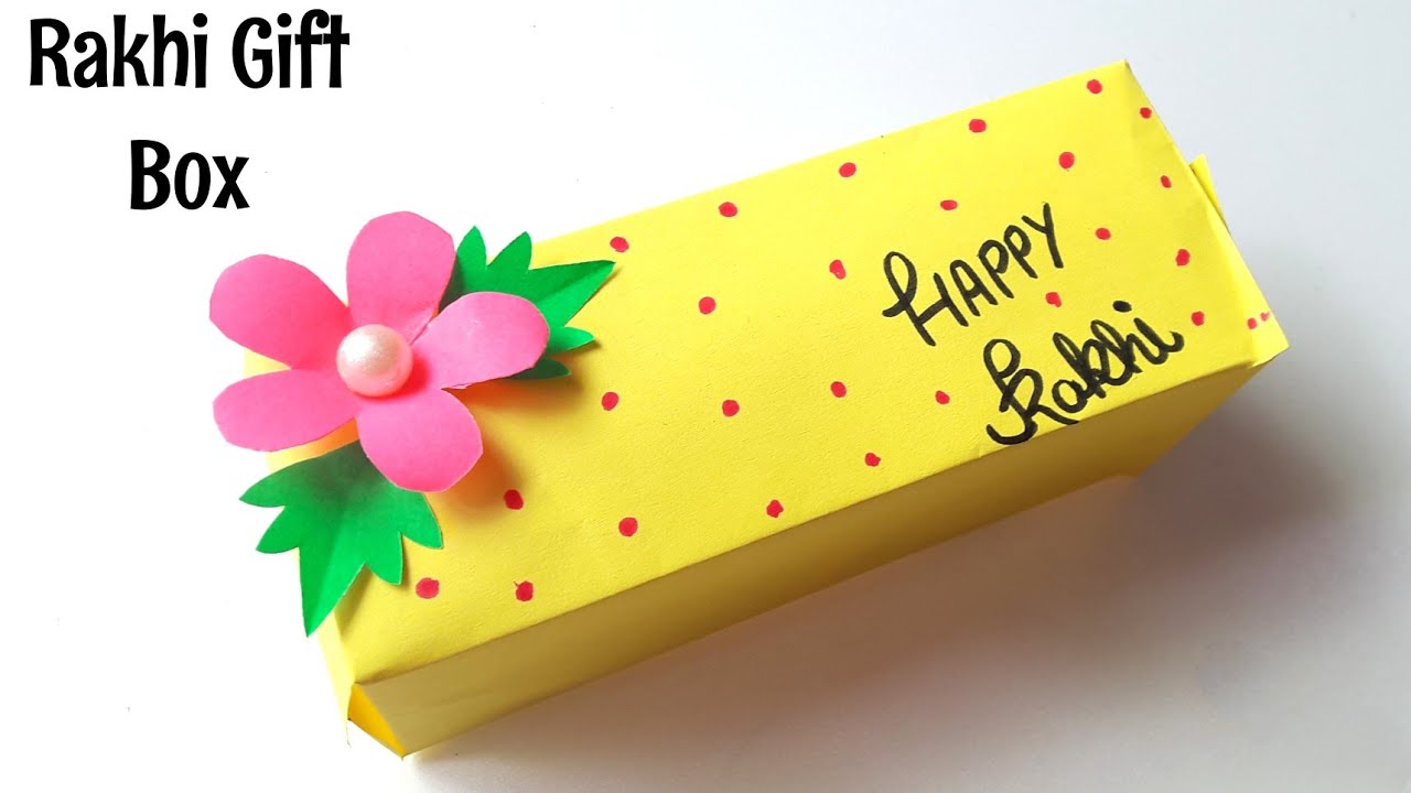 🥰 Surprise 😍 Rakhi gift box idea • how to make Raksha Bandhan gift box ...