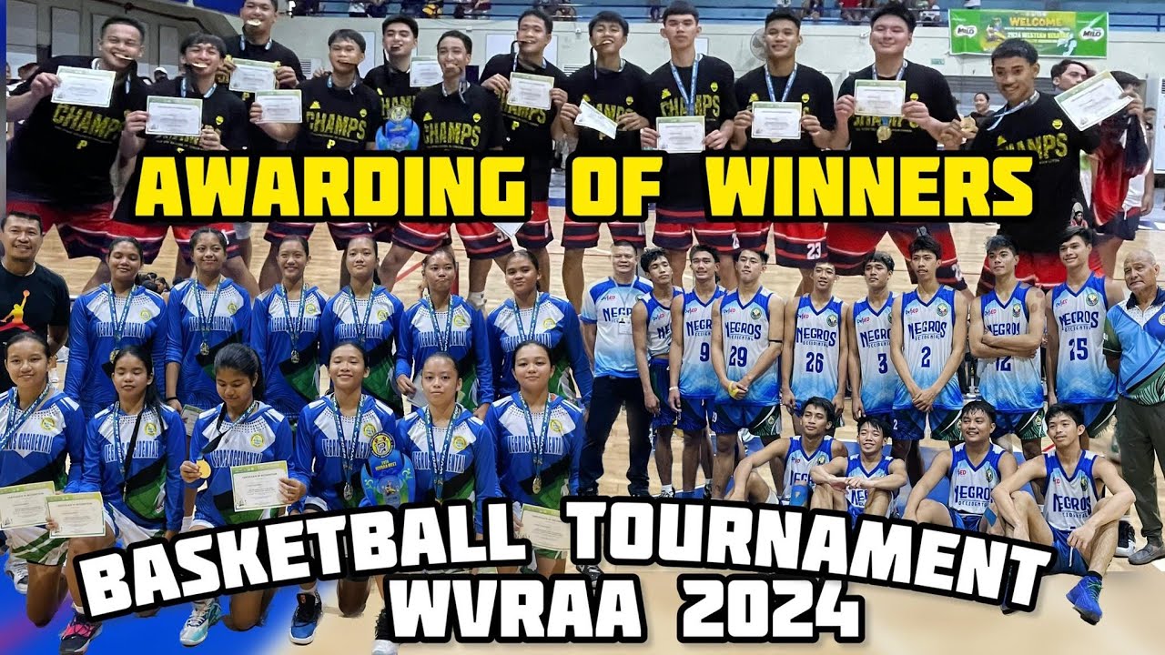 2024 WVRAA AWARDING OF WINNERS | BASKETBALL BOYS & GIRLS - YouTube