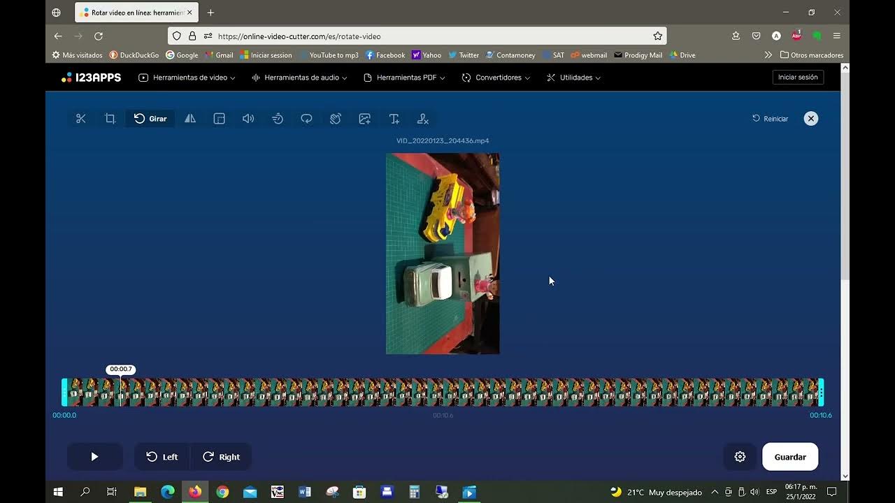 Cómo girar (rotar) videos sin instalar programas - YouTube