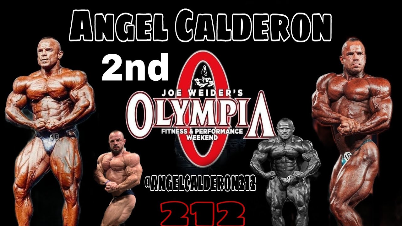 Angel Calderon 2nd #212 #mrolympia #bodybuilding #breakingnews #fitness ...
