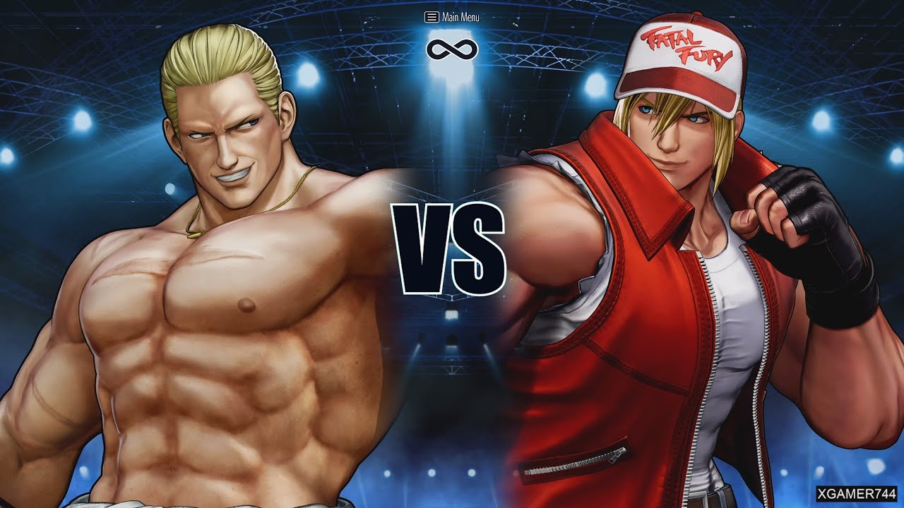 The King of Fighters XV - Geese Vs. Terry (LEVEL 5) - YouTube