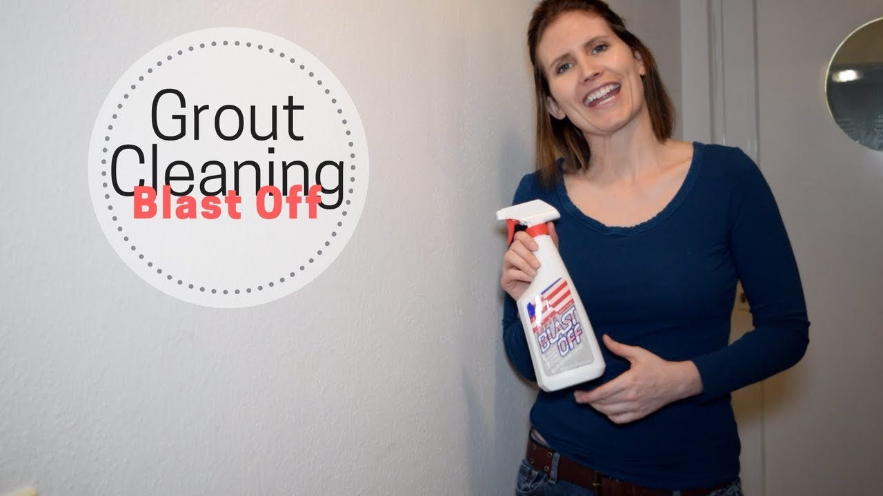 Blast Off is the EASY way to clean grout! - YouTube