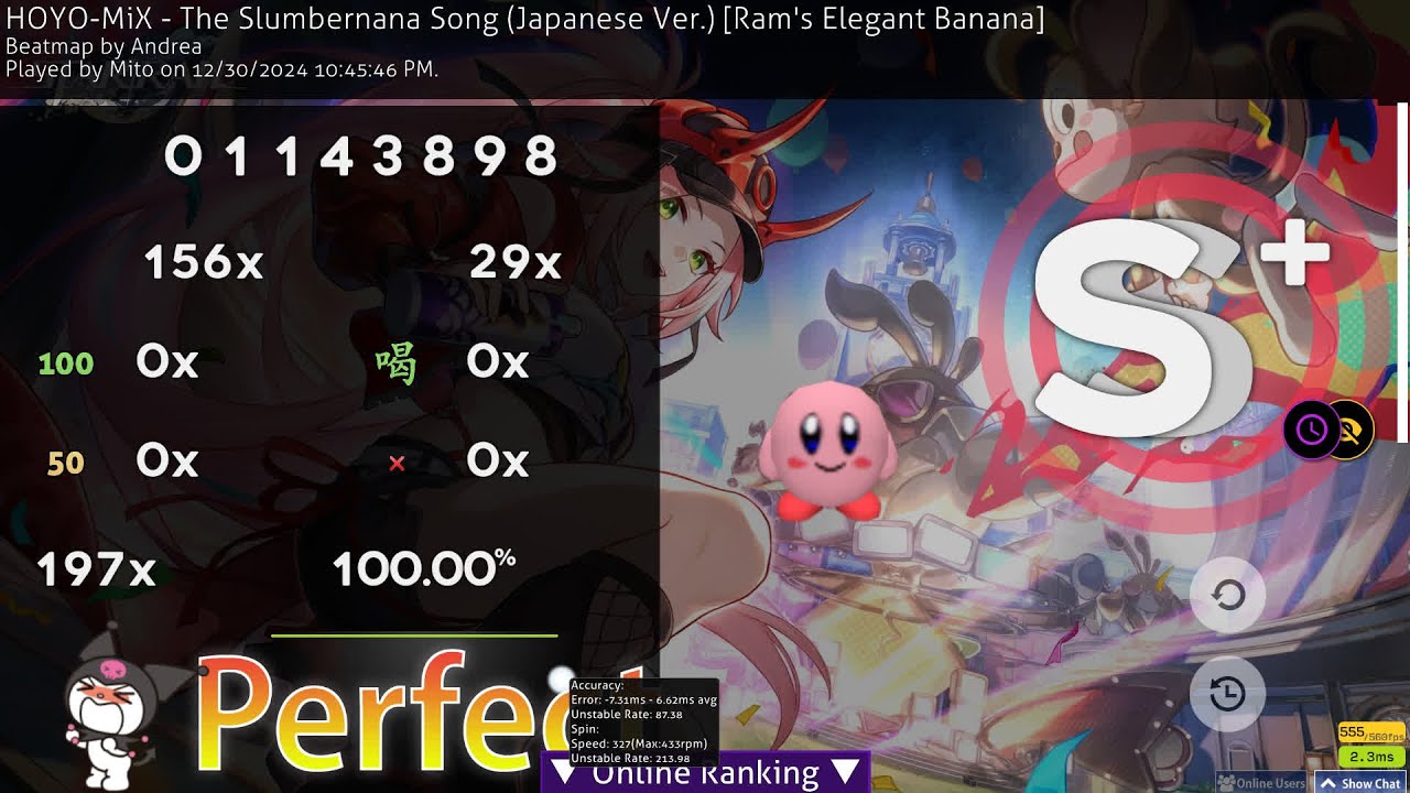 The Slumbernana Song (Japanese Ver.) [Ram's Elegant Banana] +HDDT 100% ...