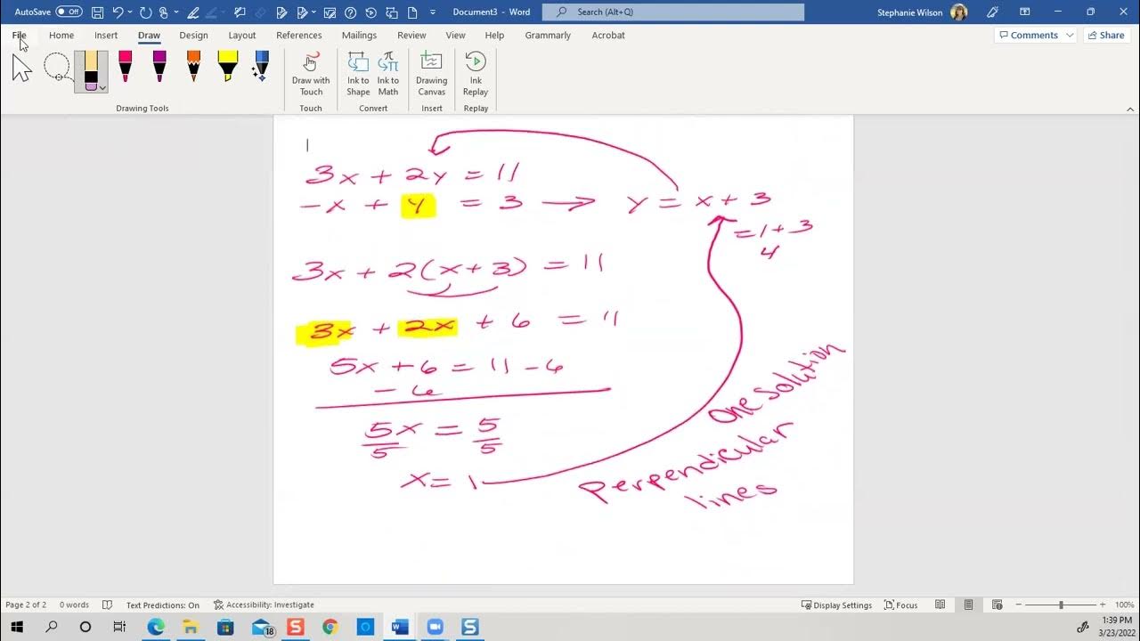 Systems of Linear Equations - YouTube