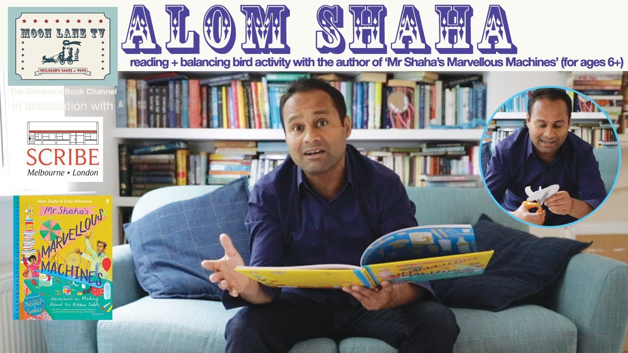 ‘Mr Shaha’s Marvellous Machines’ reading + activity with author and ...