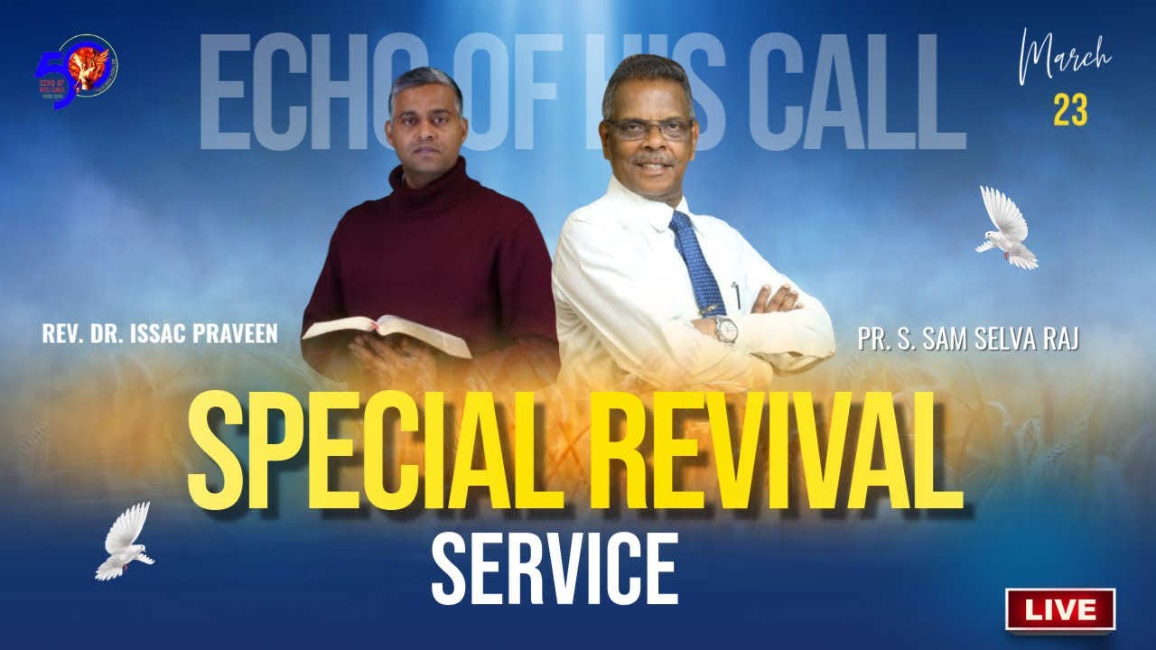 ECHO OF HIS CALL MINISTRIES | SPECIAL YOUTH MEETING | 23.03.25 | PR ...