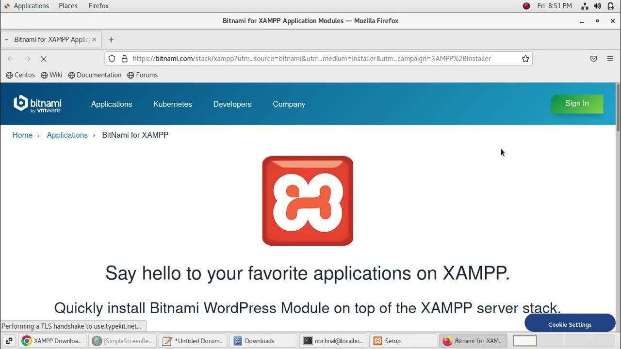 How to install xampp on centos 7 with easy step - YouTube