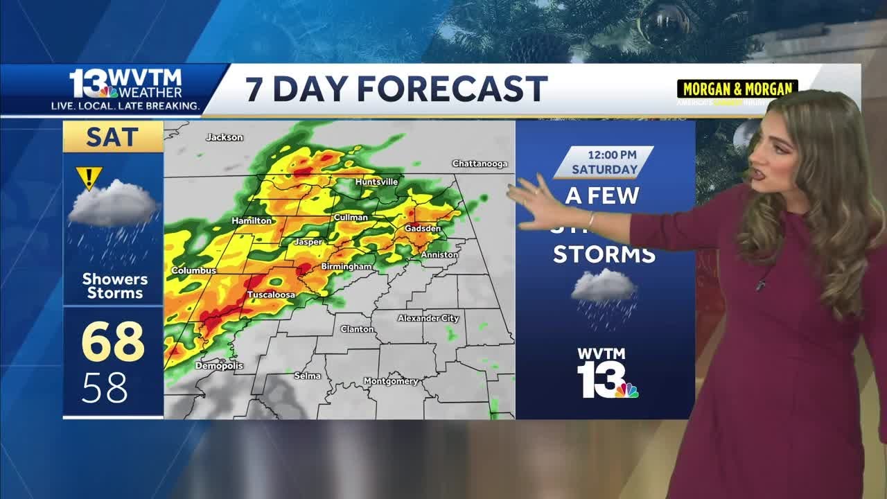 Alabama weather forecast turns wetter towards the weekend, Impact ...