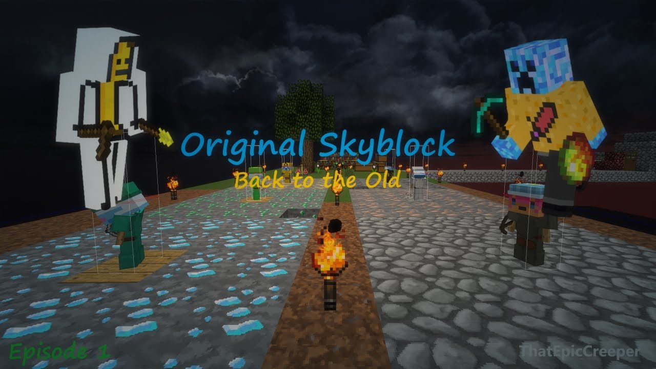Back to the Old! | Original Hypixel Skyblock #1 - YouTube