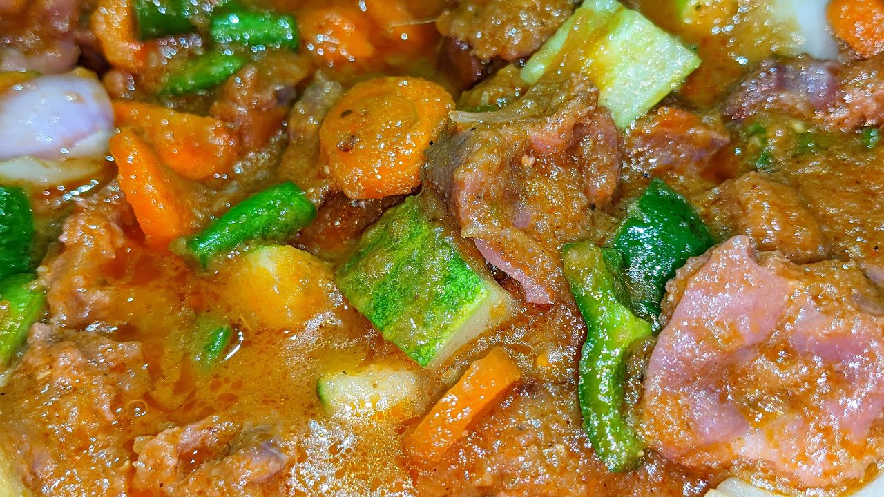 Gizzard vegetables stew with Rice-A-Roni - YouTube