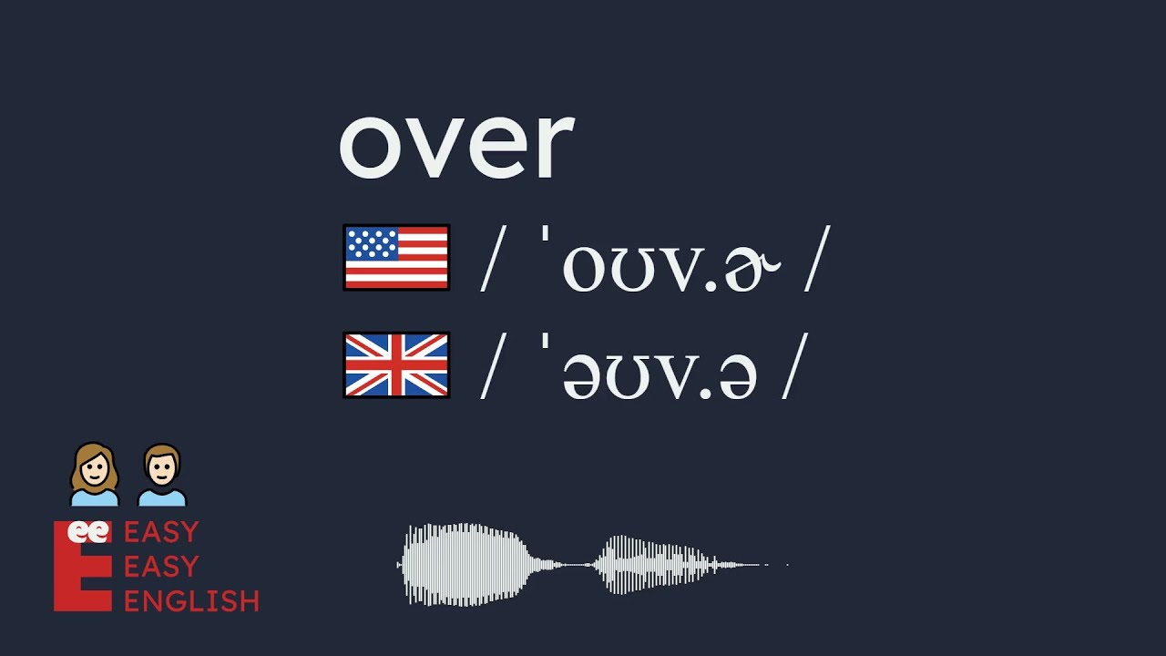 How to pronounce over? US English UK English IPA Audio Waveform 👩👨 How ...