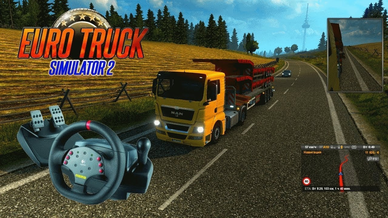 Euro Truck Simulator 2 | Logitech Momo #1 - YouTube