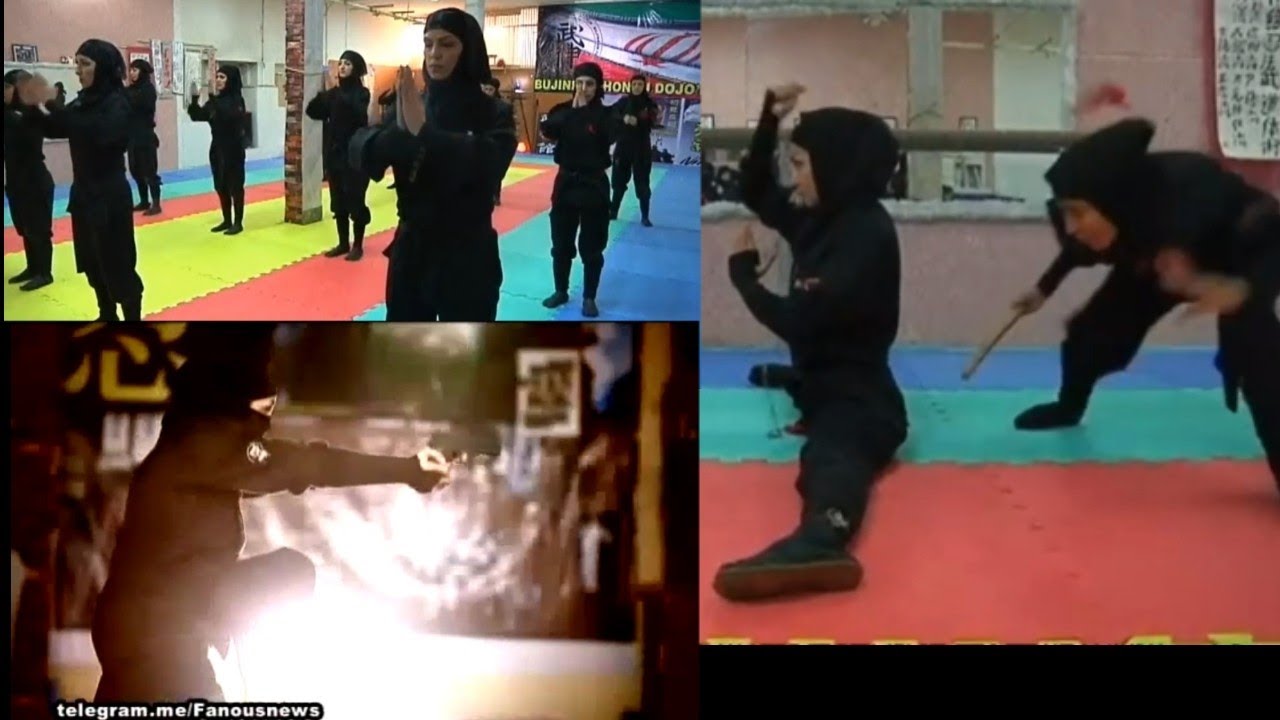 Iran Female powerful Ninja well trained - YouTube