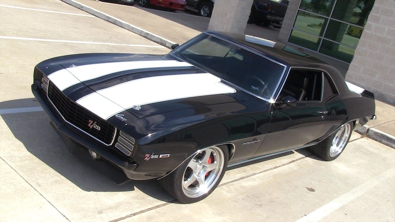 69 Camaro with Supercharged LS Motor - 600rwhp - YouTube