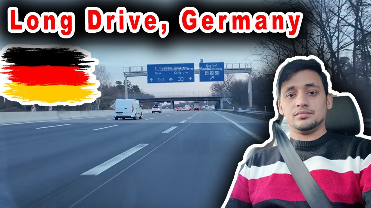 Long Drive Germany 🚘 || Europe Traveling Vlog || Germany Roads - YouTube