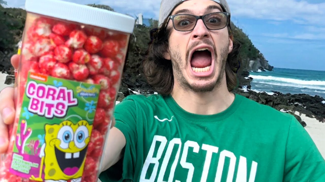 Eating Coral Bits From SpongeBob - YouTube