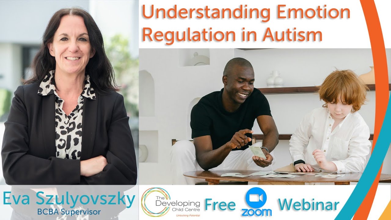 Understanding Emotion Regulation in Autism by BCBC Supervisor, Eva ...