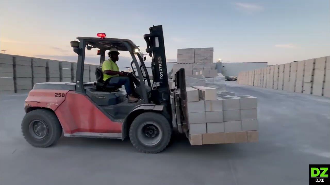 We Load Concrete Blocks for Maximum Precision! - YouTube