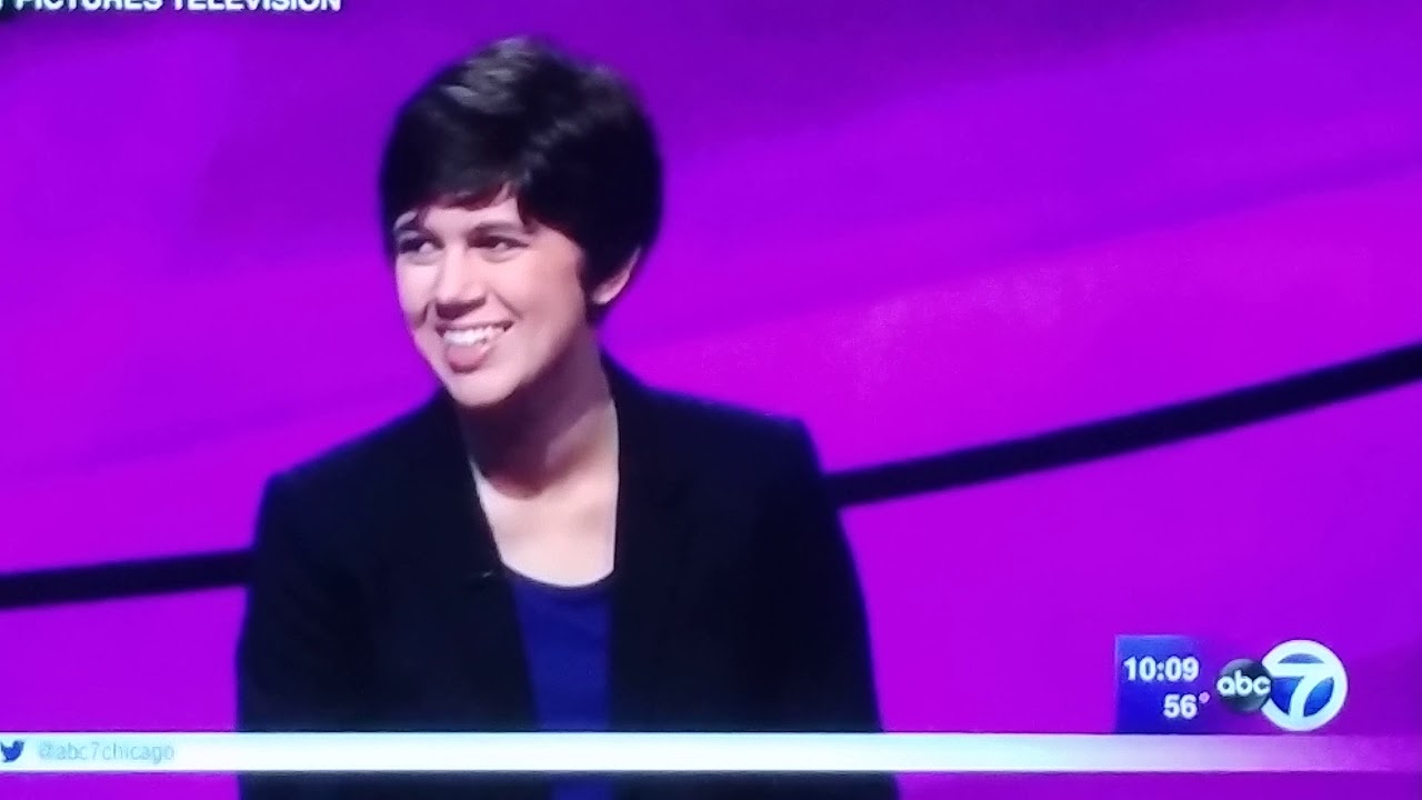 Jeopardy! James Holzhauer ABC7 news clip spoiler alert Day 33 - YouTube