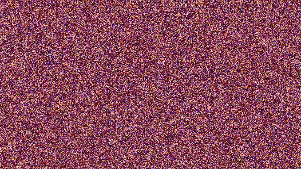 Orange-Ultraviolet Double-Peaked Noise - YouTube