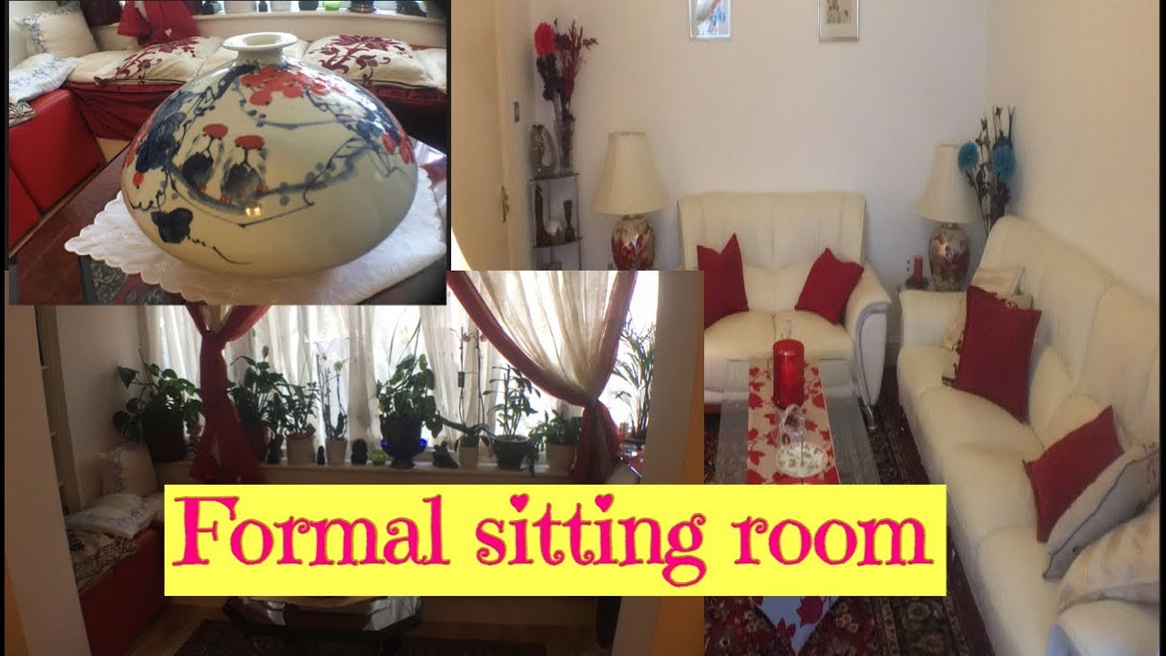 Formal living room reveal || how I style my formal sitting room - YouTube