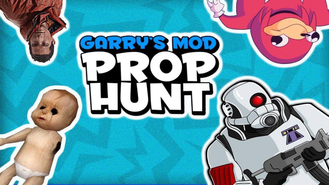 Gmod Prop Hunt Funny Moments his the table! - YouTube