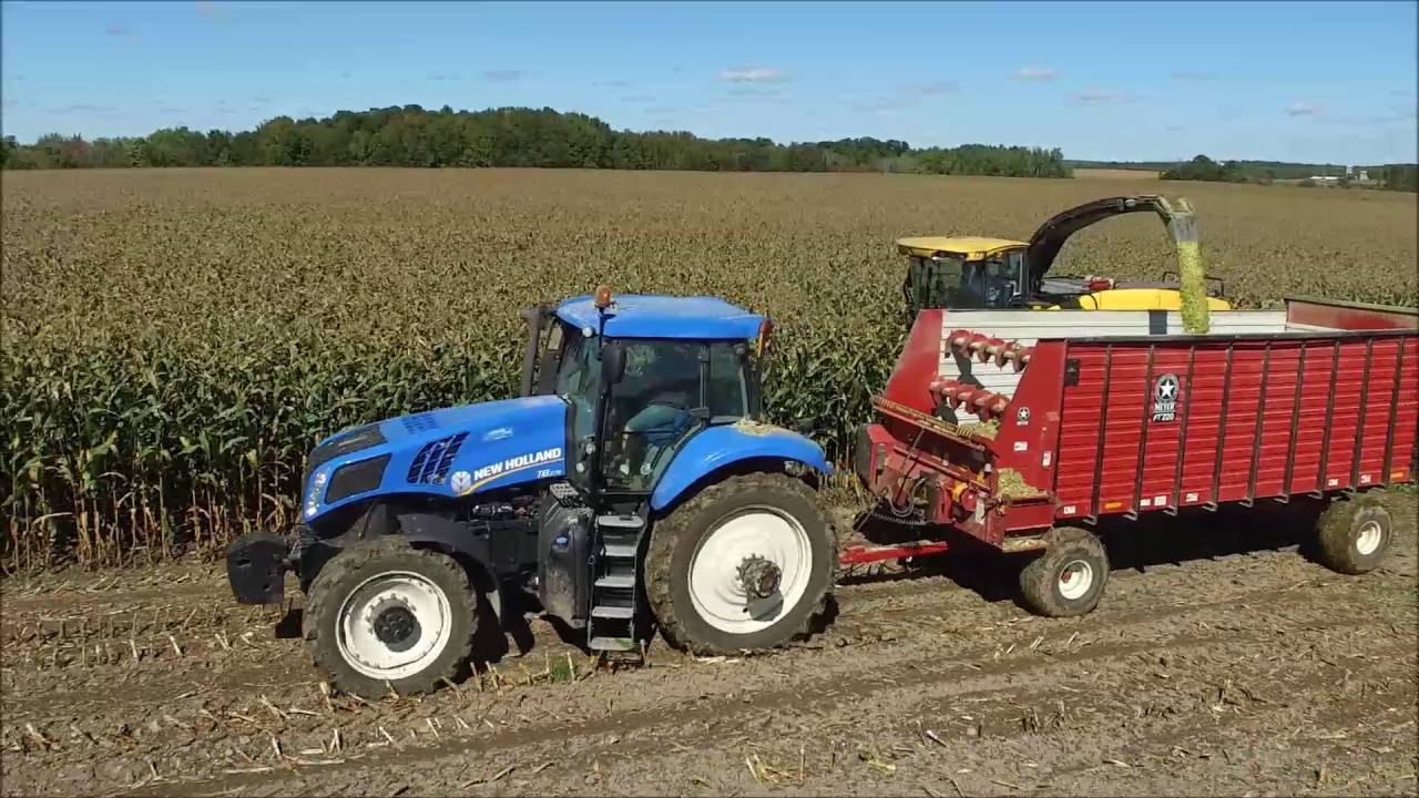 Harvest 2016 - New Holland FR450 - YouTube