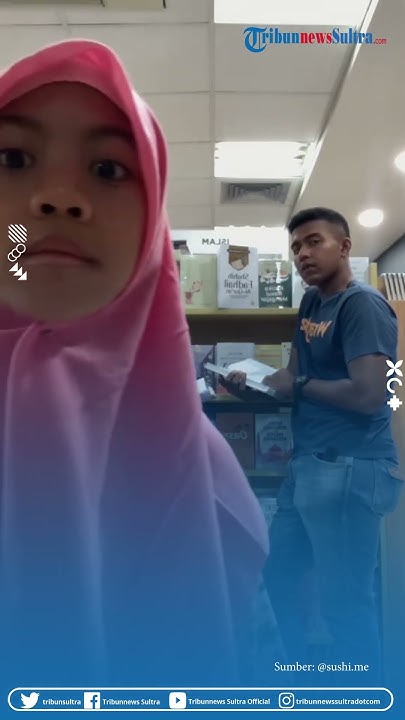 Momen Kocak Ketika Pria dan Wanita Ini Sedang Bikin Konten Baca, Tetiba Muncul Bocil Kaget ...