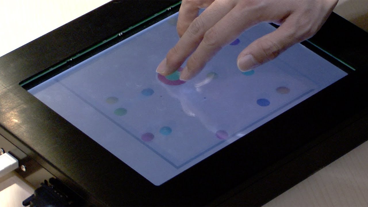 Tactile Display With Directional Force Feedback #DigInfo - YouTube