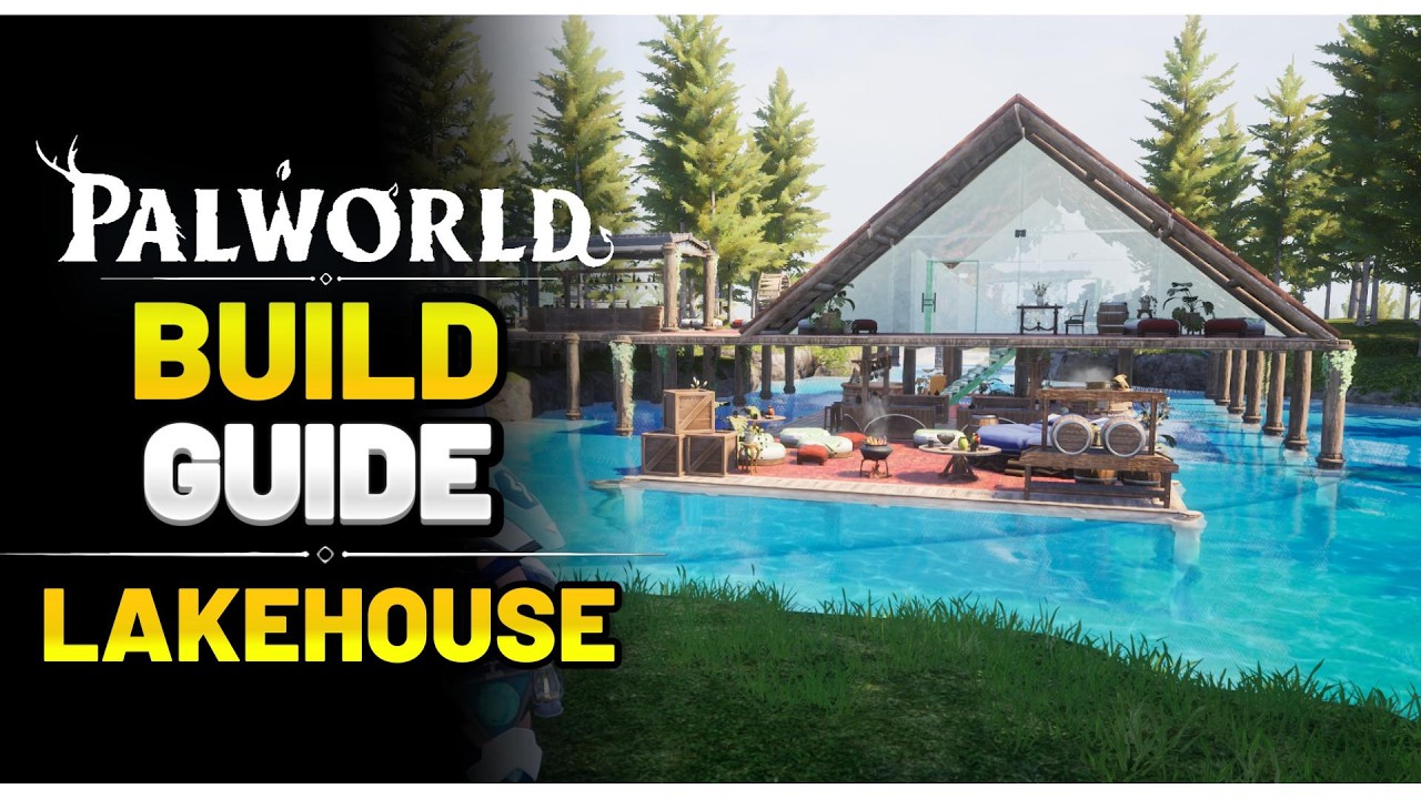 How to Build an Aesthetic Lakehouse in Palworld - FULL Build Guide ...