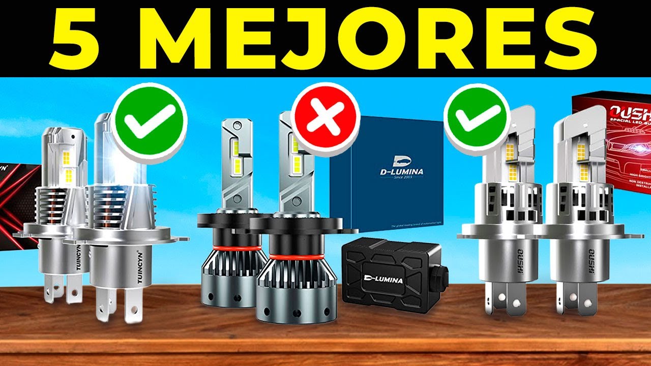 Los 5 MEJORES LUCES LED H4 para COCHE 2025 | LUCES LED H4 AMAZON ...