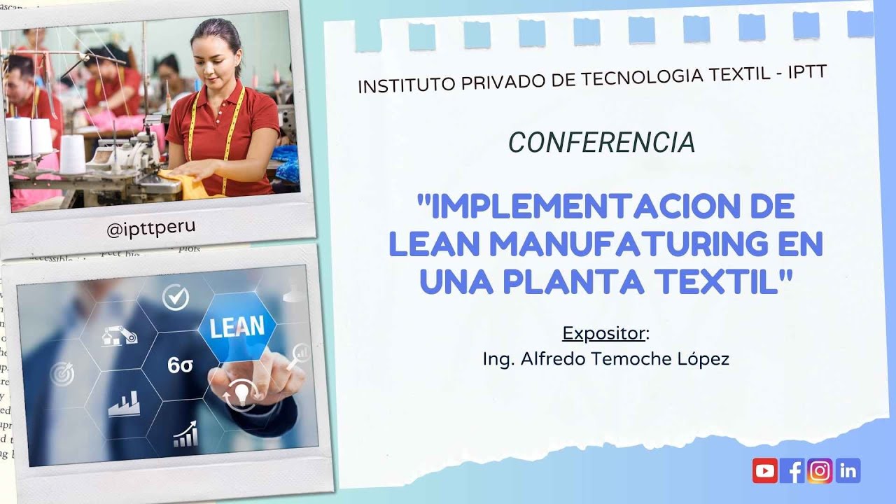 Implementación de Lean Manufacturing en la Industria Textil - YouTube