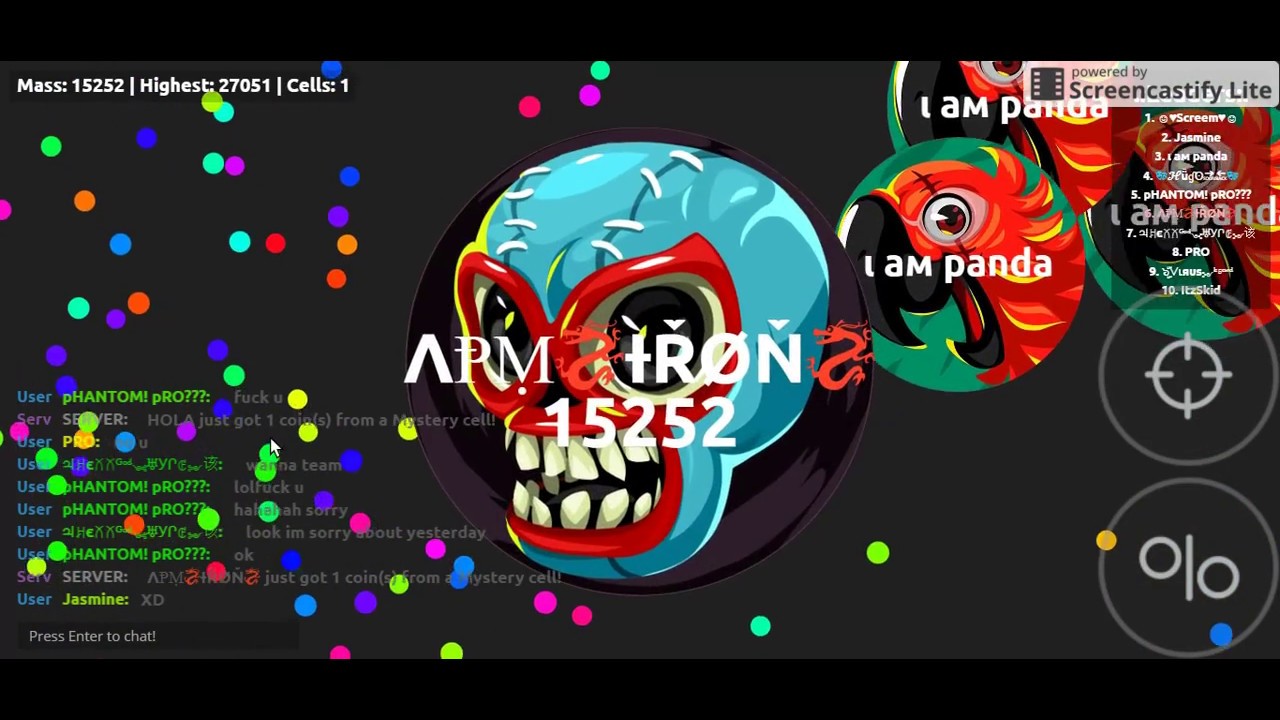 Part 1 |1v1 with PanDa 7u7| - YouTube