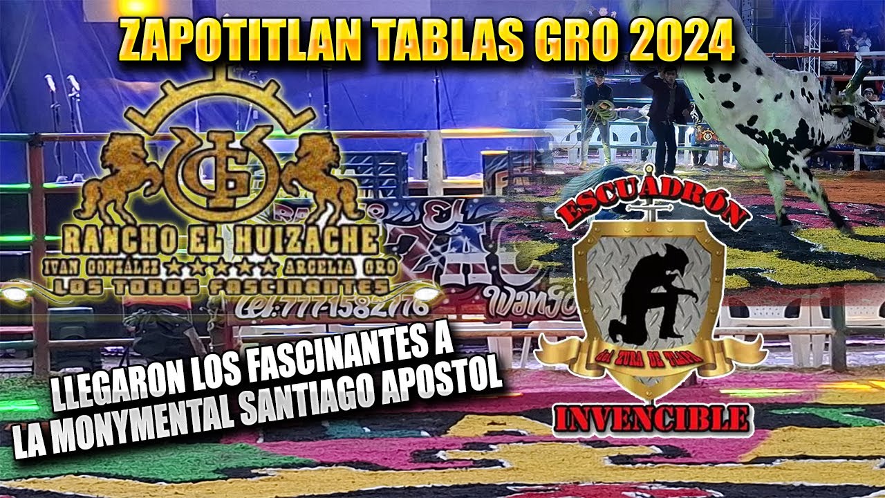 JARIPEO EN ZAPOTITLAN TABLAS GRO 2024 RANCHO EL HUIZCHE VS EL ESCUADRON ...